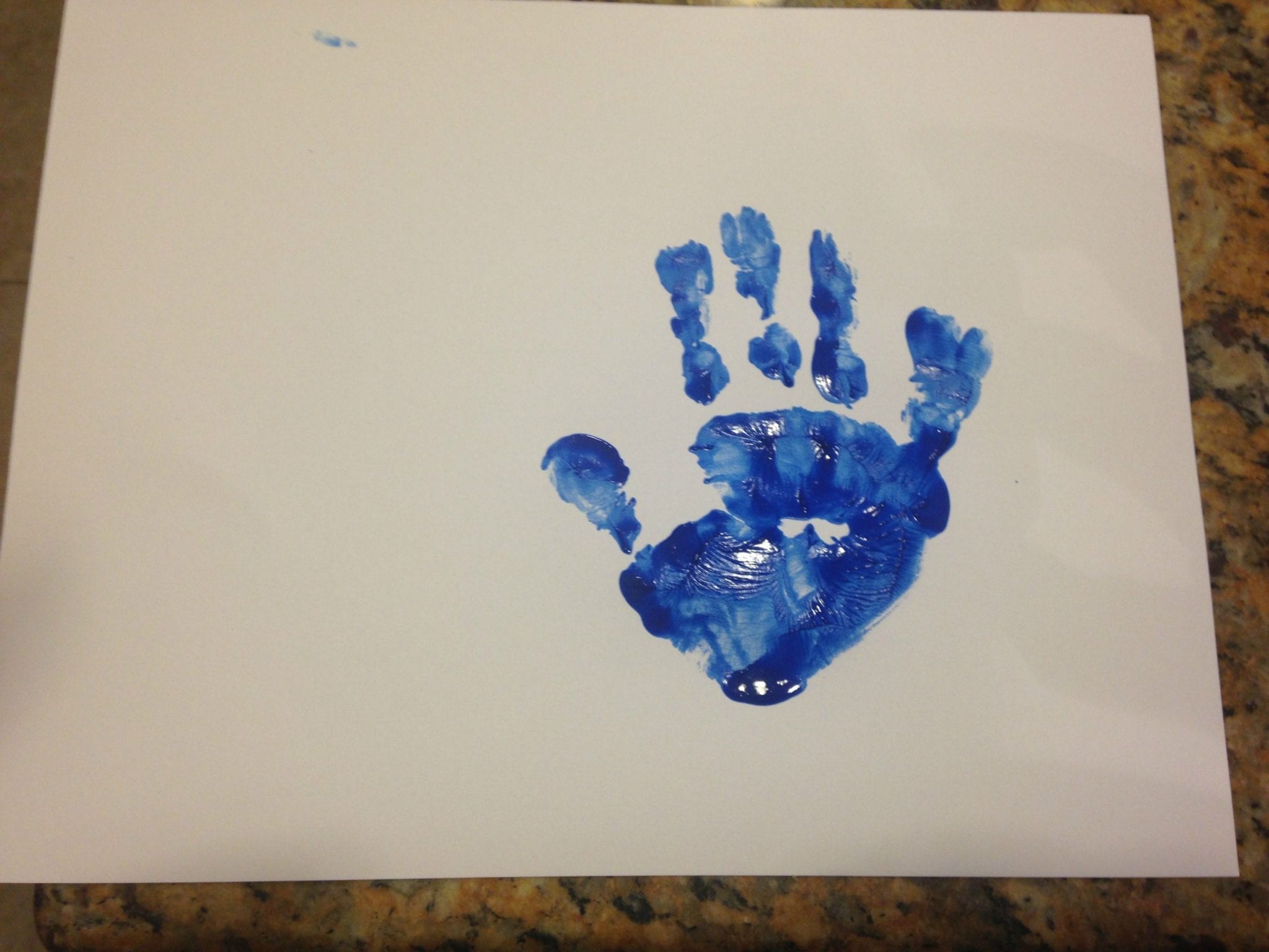 DIY Handprint Menorah for Hanukkah - Modern Day Moms