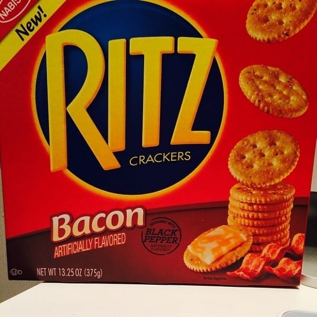 Bacon Flavored Ritz Crackers - Modern Day Moms