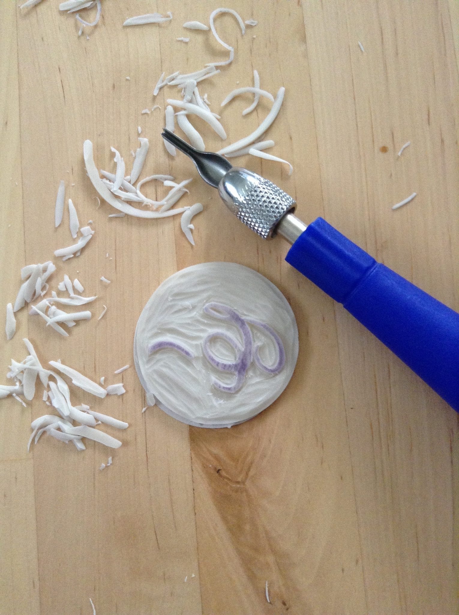 DIY Rubber Stamp - Modern Day Moms