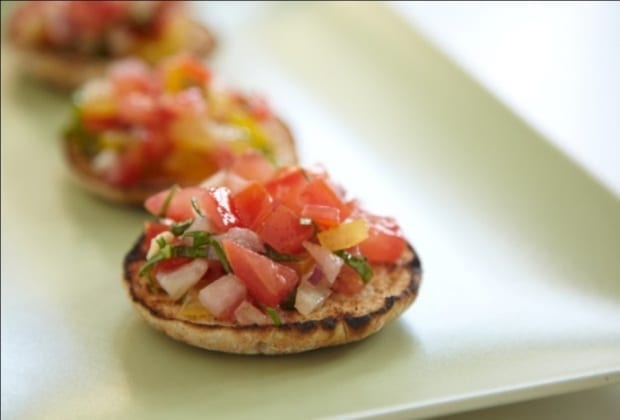 Multi Grain Mini Bruschetta - Modern Day Moms