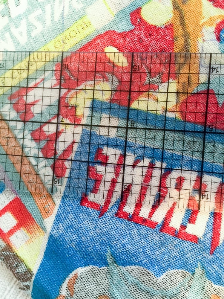 DIY Fabric Covered Light Plate And Letter - Modern Day Moms